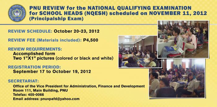 PNU starts school principals’ career review | Philippine Normal University