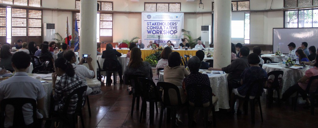 LIO conducted Stakeholders’ Consultative Workshop | Philippine Normal ...