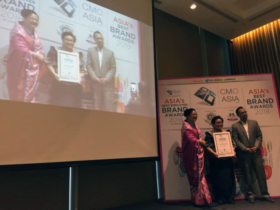 President Ester Ogena receives Asia’s Education Excellence Award ...