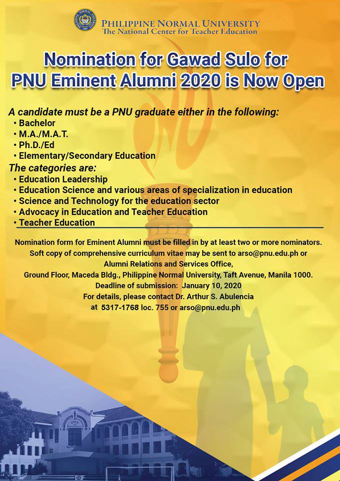 Campus Announcements | Philippine Normal University