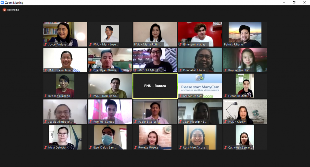 PNU CFlex conducts an Online Workshop on Whole Child Approach and 21st Century Skills in the ...