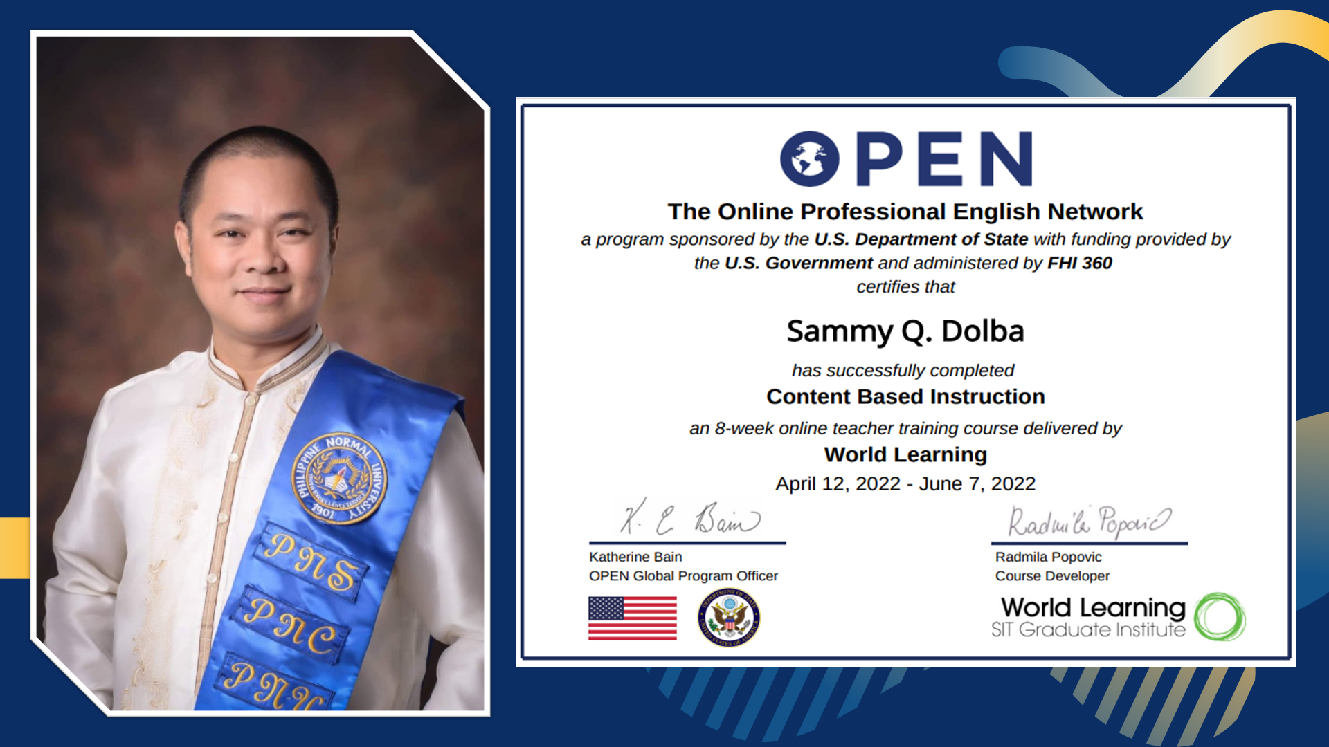 PNU English faculty complete American English professional courses ...