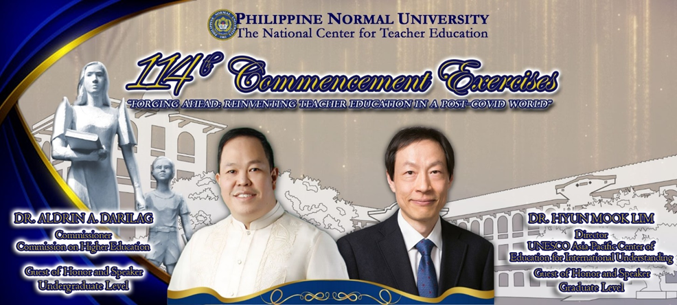 PNU holds face-to-face 114th Commencement Exercises | Philippine Normal ...