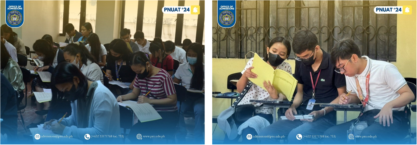 PNU administers admission test, accommodates influx of examinees ...