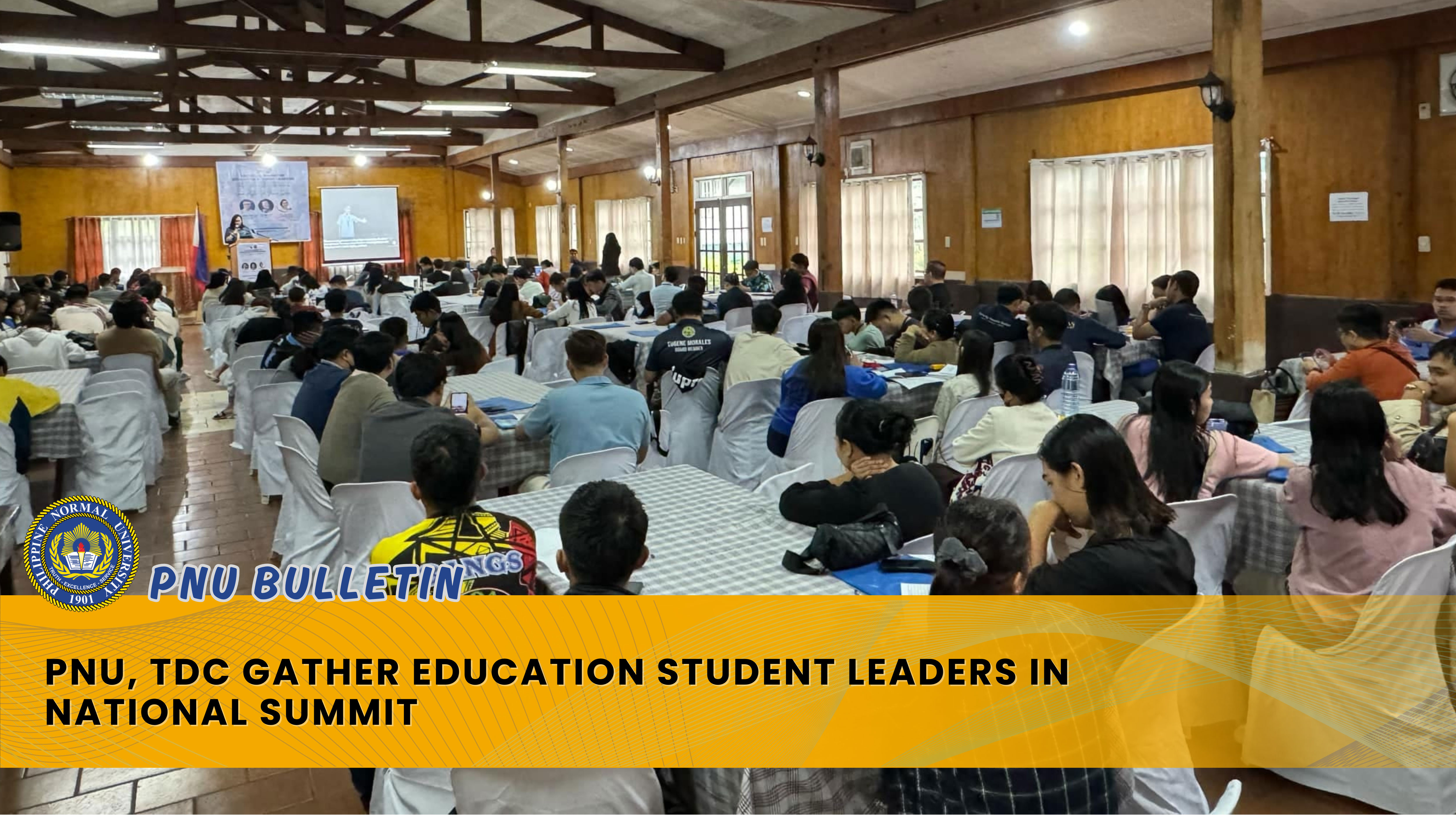 PNU, TDC gather education student leaders in national summit ...